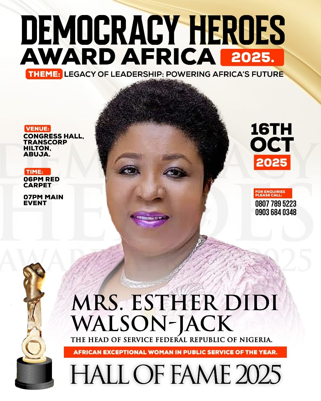 Mrs. Esther Didi Walson-Jack, @didi.walsonjack Head of Service, Federal ...